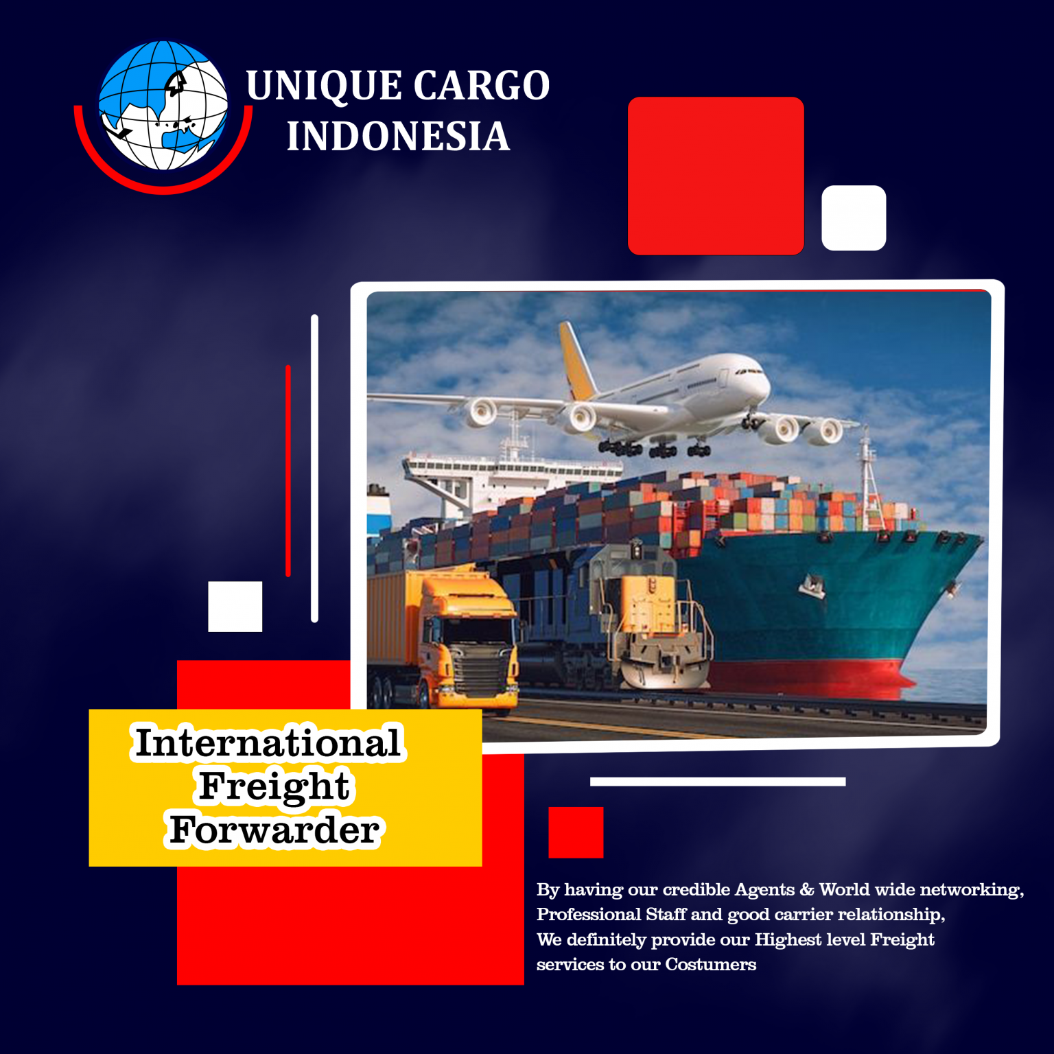 UNIQUE CARGO INDONESIA – World Wide Forwading & Logistics